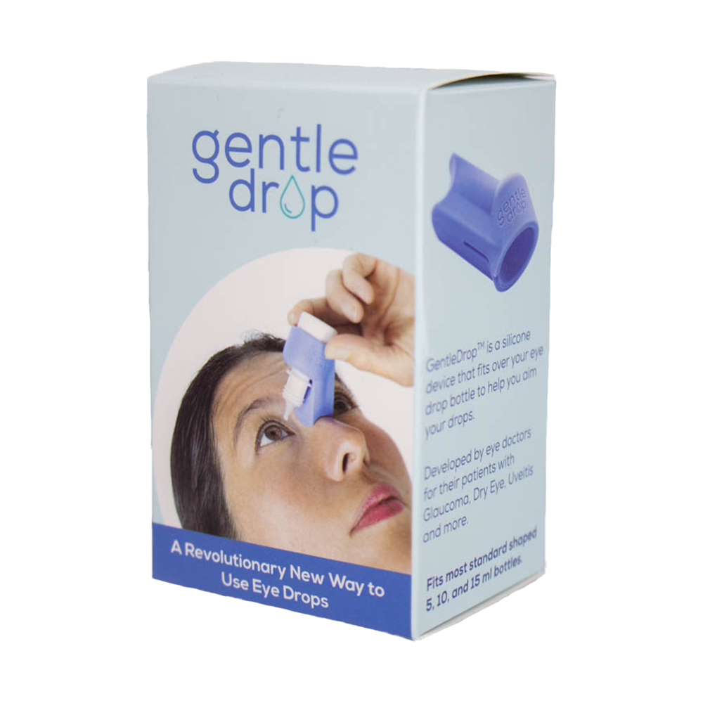 Gentledrop Eye Drop Guide Easy Eye Drop Use Pack Of 1 Optigear